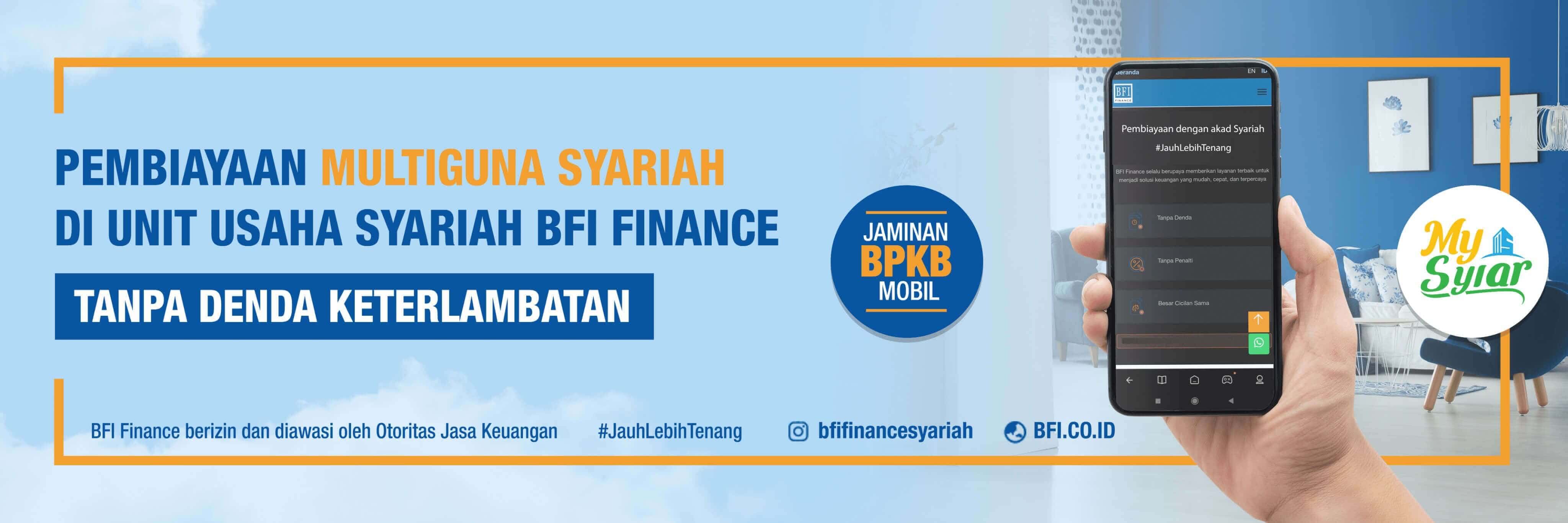 Selamat Datang | BFI Finance Syariah